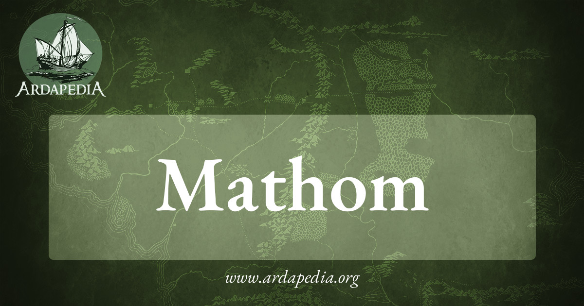 Mathom - Ardapedia