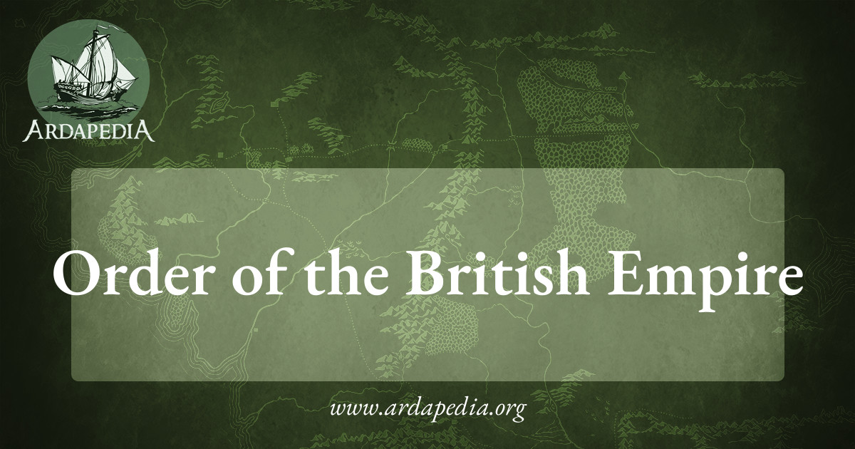 Order of the British Empire – Ardapedia