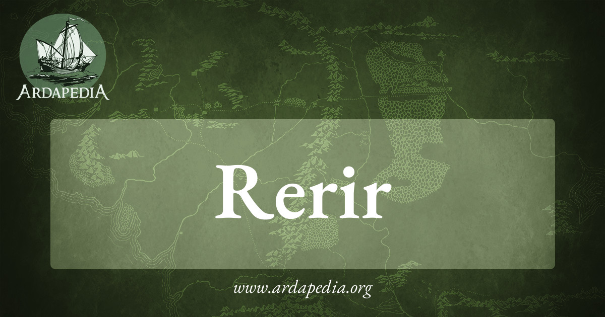 Rerir - Ardapedia