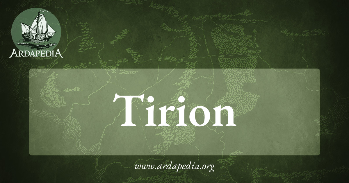 Tirion – Ardapedia