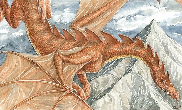 Datei:Smaug&Erebor.jpg - Ardapedia